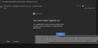 Beware of Emails That Ask for Login Credentials | Phishing Attacks