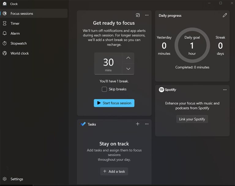 Focus Session: How to Use in Windows 11 to Get Work Done