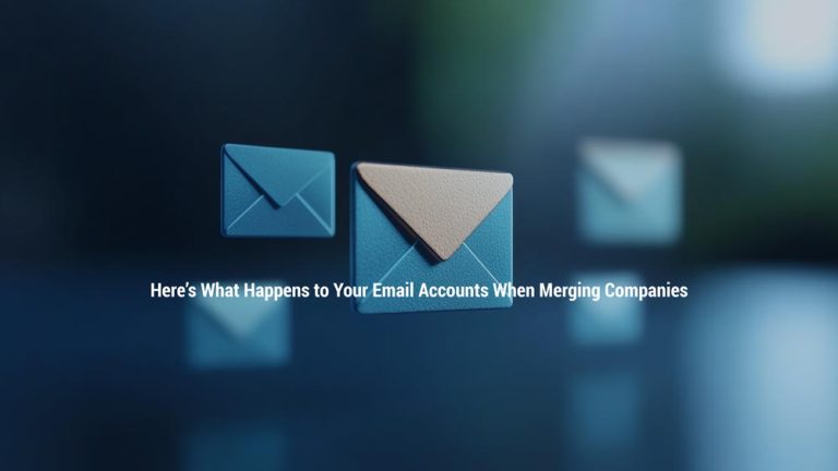 Email Accounts When Merging Companies - What Happens?