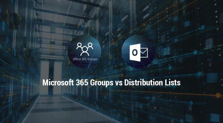Microsoft 365 Groups vs. Distribution Lists | Managed IT Services ...